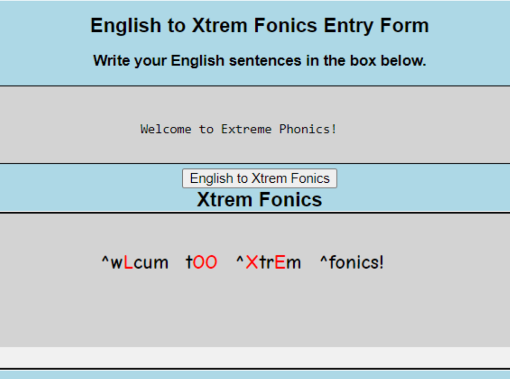 Extreme Phonics – Taking the GUESS OUT of reading and spelling!